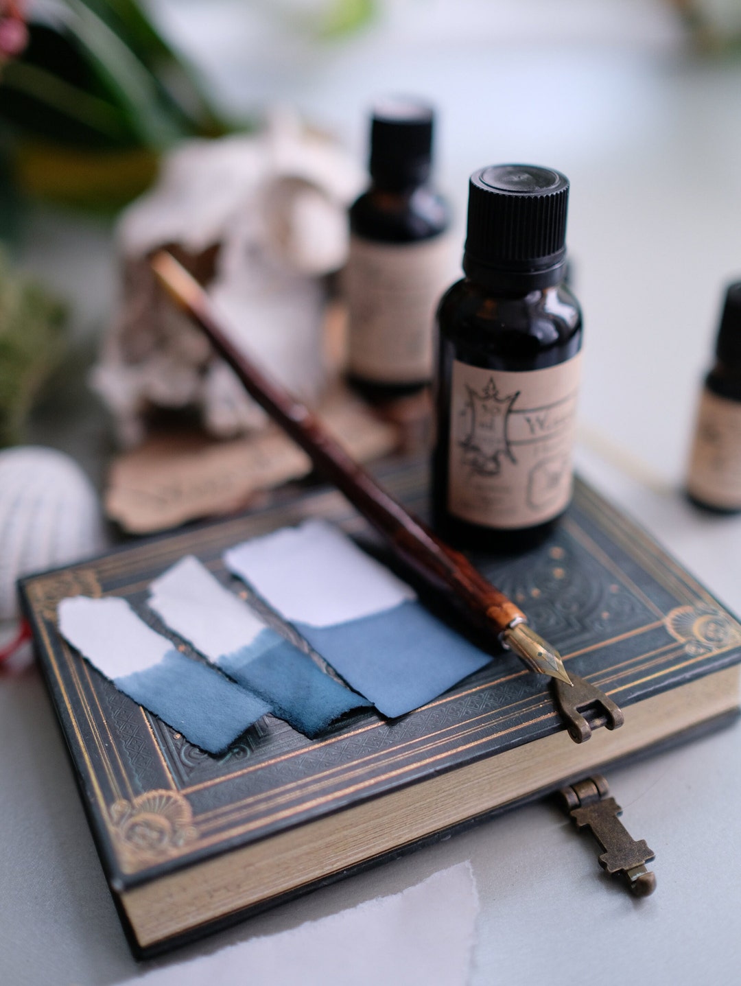 Natural Blue Botanical Ink, Hand-made From Ligustrum - Etsy