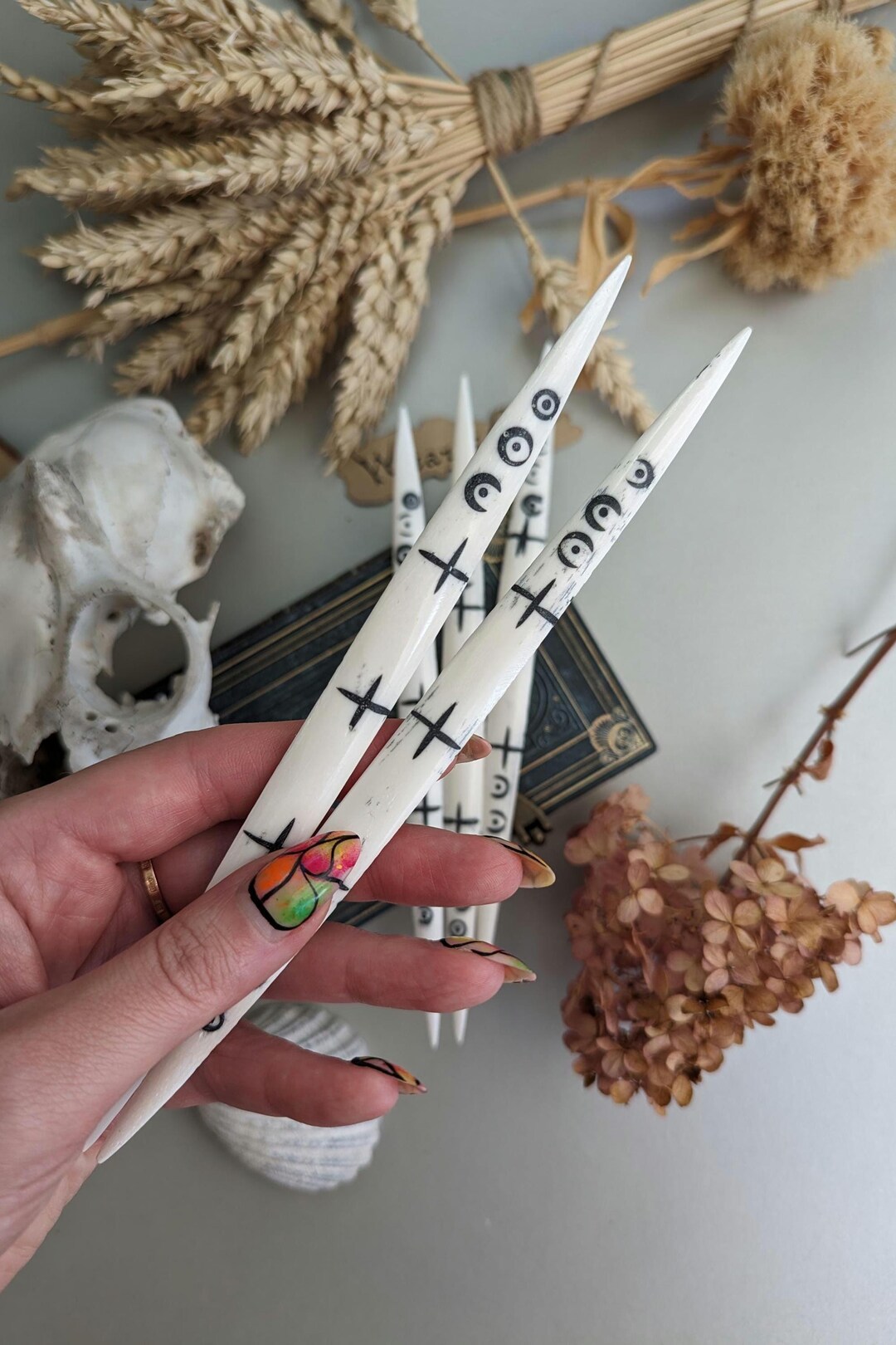 Bone Weaving Batten and Pick up Stick for Various Weaving Projects - Etsy