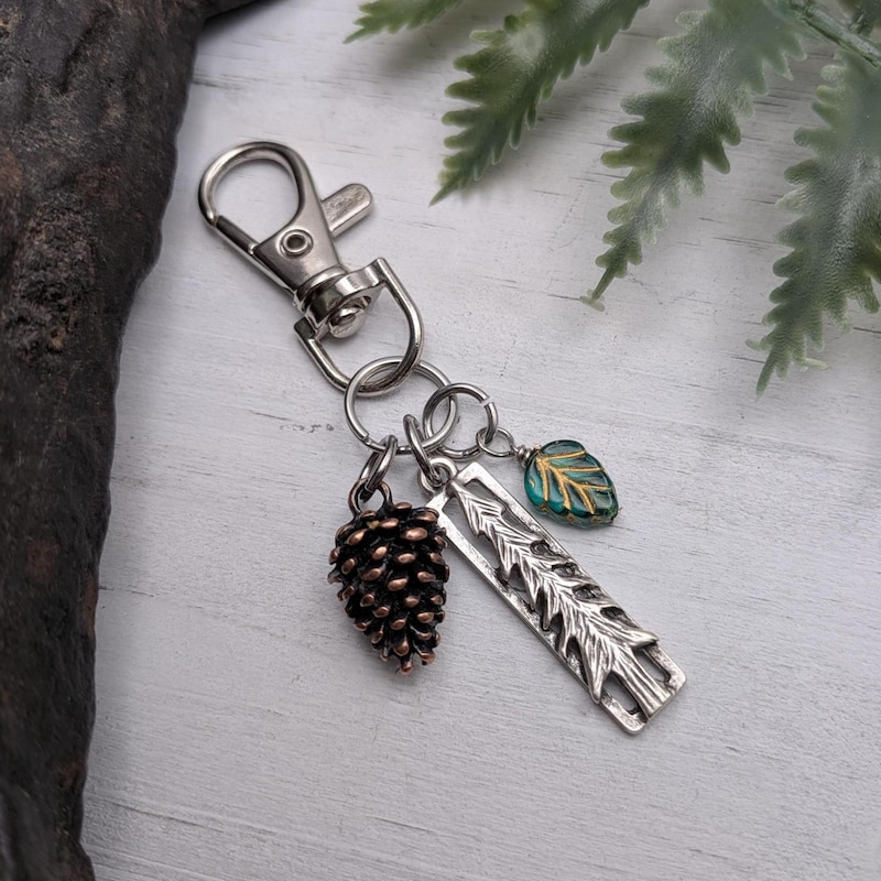 Tree Keychain - Etsy