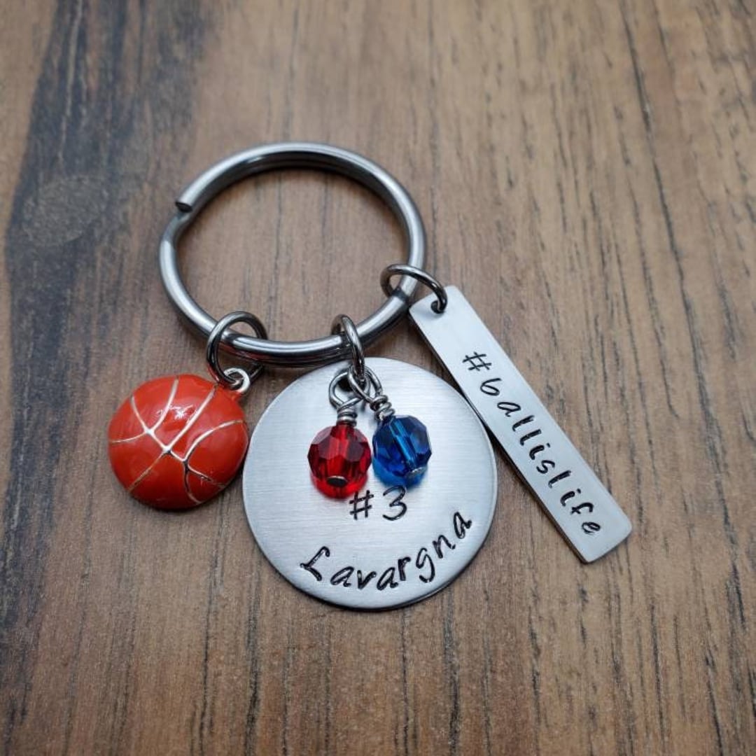 Basketball Gifts - Girls Basketball Team Gift - Basketball Keychain ...