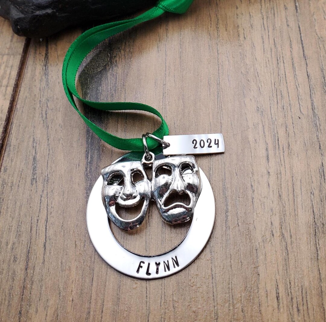 Personalized Drama Ornament, Theater Ornament, Holiday Team Gift, Drama ...