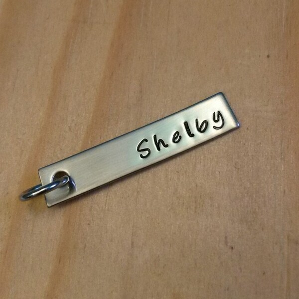 Hand Stamped Bar - Etsy