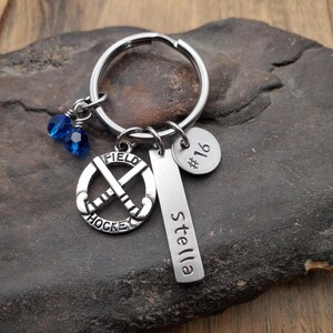 Field Hockey Keychain, Field Hockey Gift, Girls Field Hockey Gifts ...