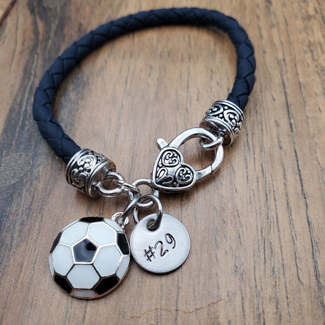 Soccer Bracelet, Girls Soccer Senior Team Gifts, Soccer Mom Gift, Pick ...