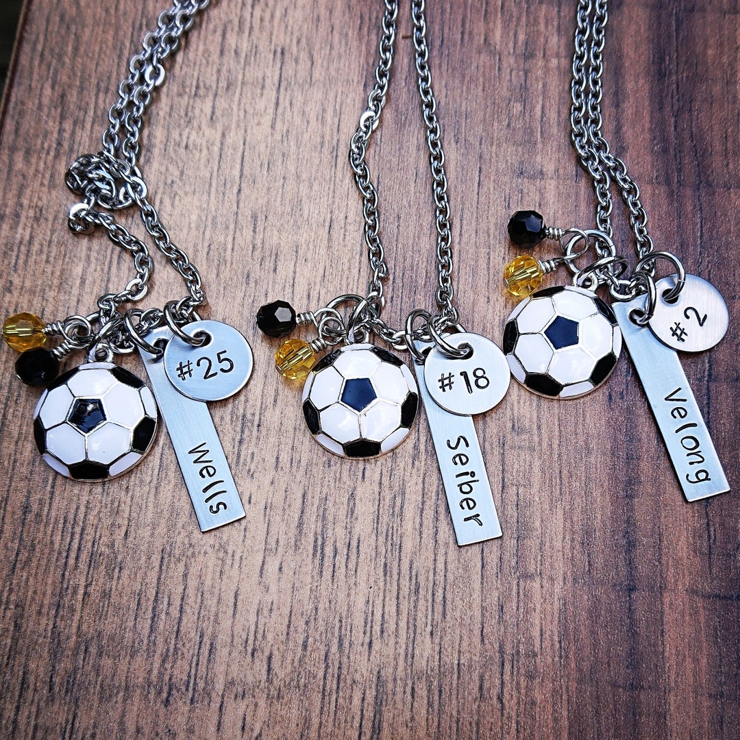 Soccer Gifts Soccer Necklace Soccer Gift for Girls Soccer Senior Gift ...