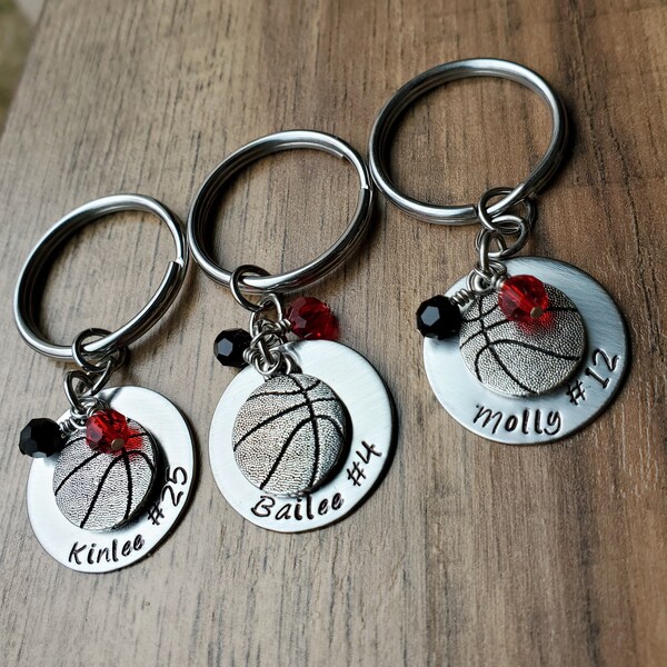 Basketball Keychain - Etsy