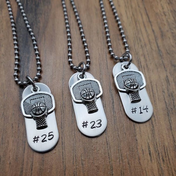 Basketball Necklace - Etsy