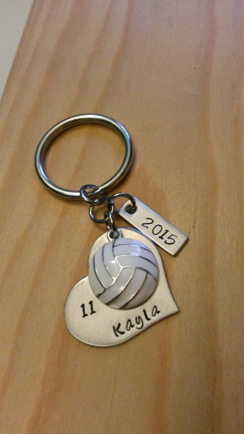 Volleyball Gift for Girls Volleyball Keychain Hand | Etsy