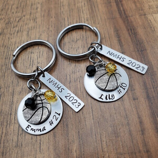 Basketball Keychain - Etsy