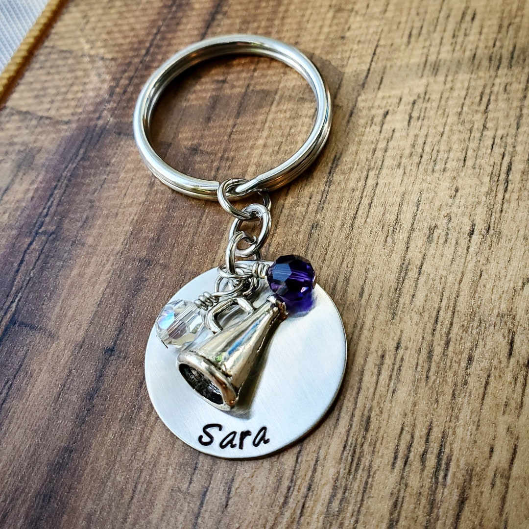Cheerleader Keychain Cheerleader Team Gifts Cheer Squad - Etsy