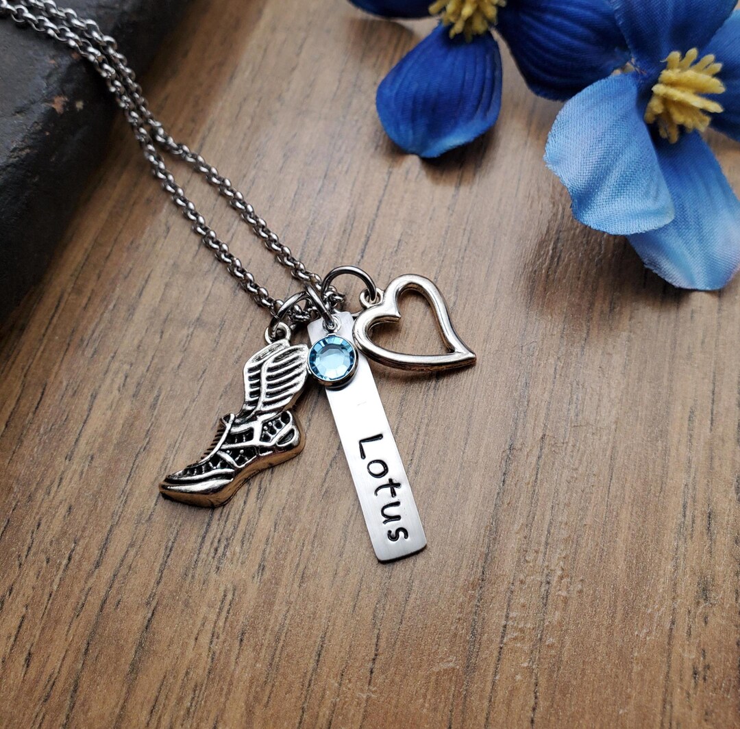 Track Necklace, Track and Field Gifts for Girls, Runner Gift, Senior ...