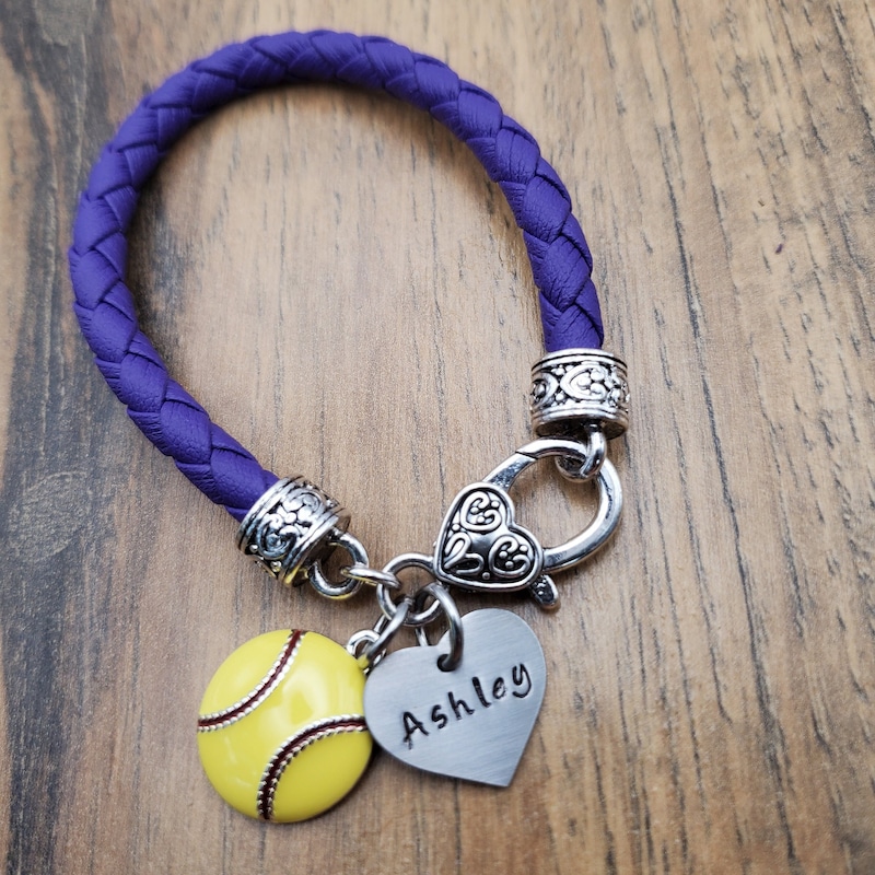 Softball Bracelets - Etsy