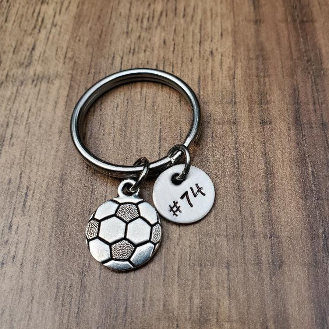 Soccer Team Gifts, Soccer Keychain, Personalized Soccer Gift for Girls ...
