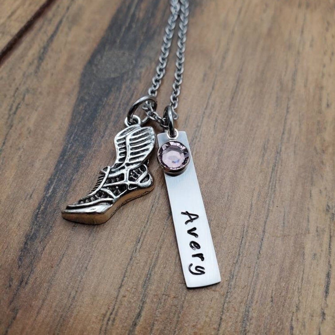 Track and Field Gifts - Track and Field Necklace - Runner Gift - Track ...