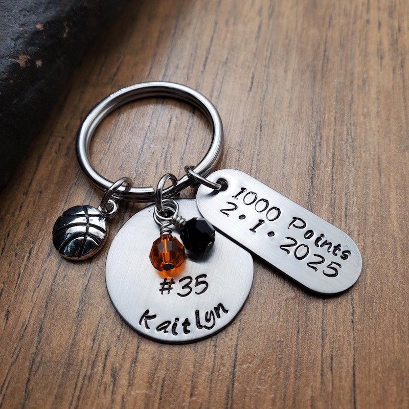 Basketball Keychain - Etsy