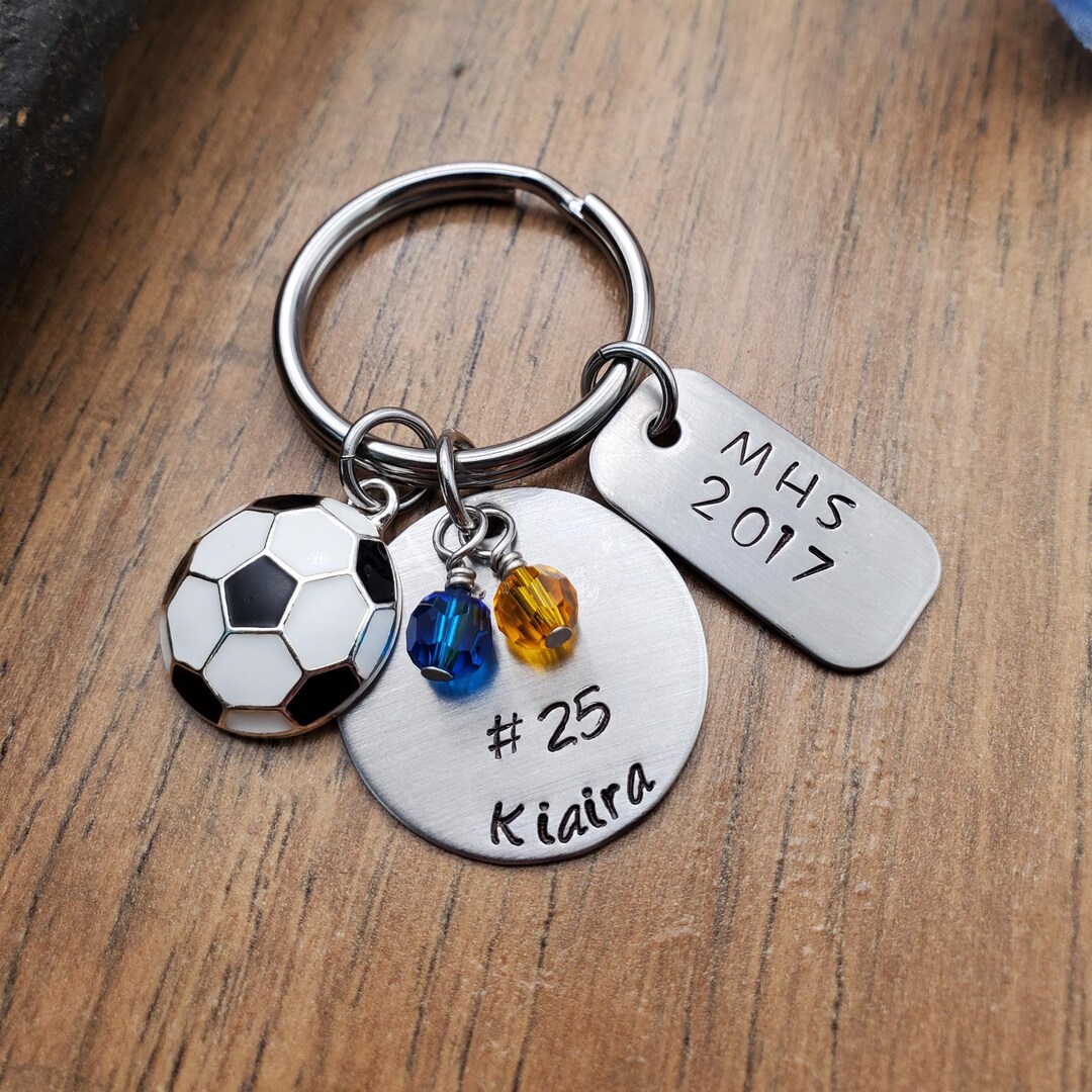 Personalized Soccer Gifts, Soccer Keychain, Senior Night Team Gifts - Etsy