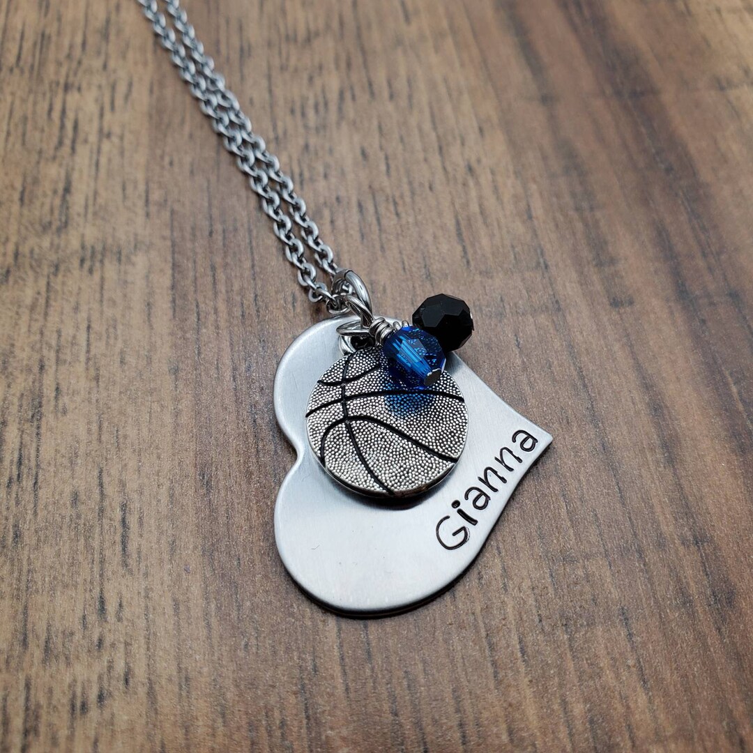 Basketball Necklace for Girls Basketball Gift Team Gifts - Etsy