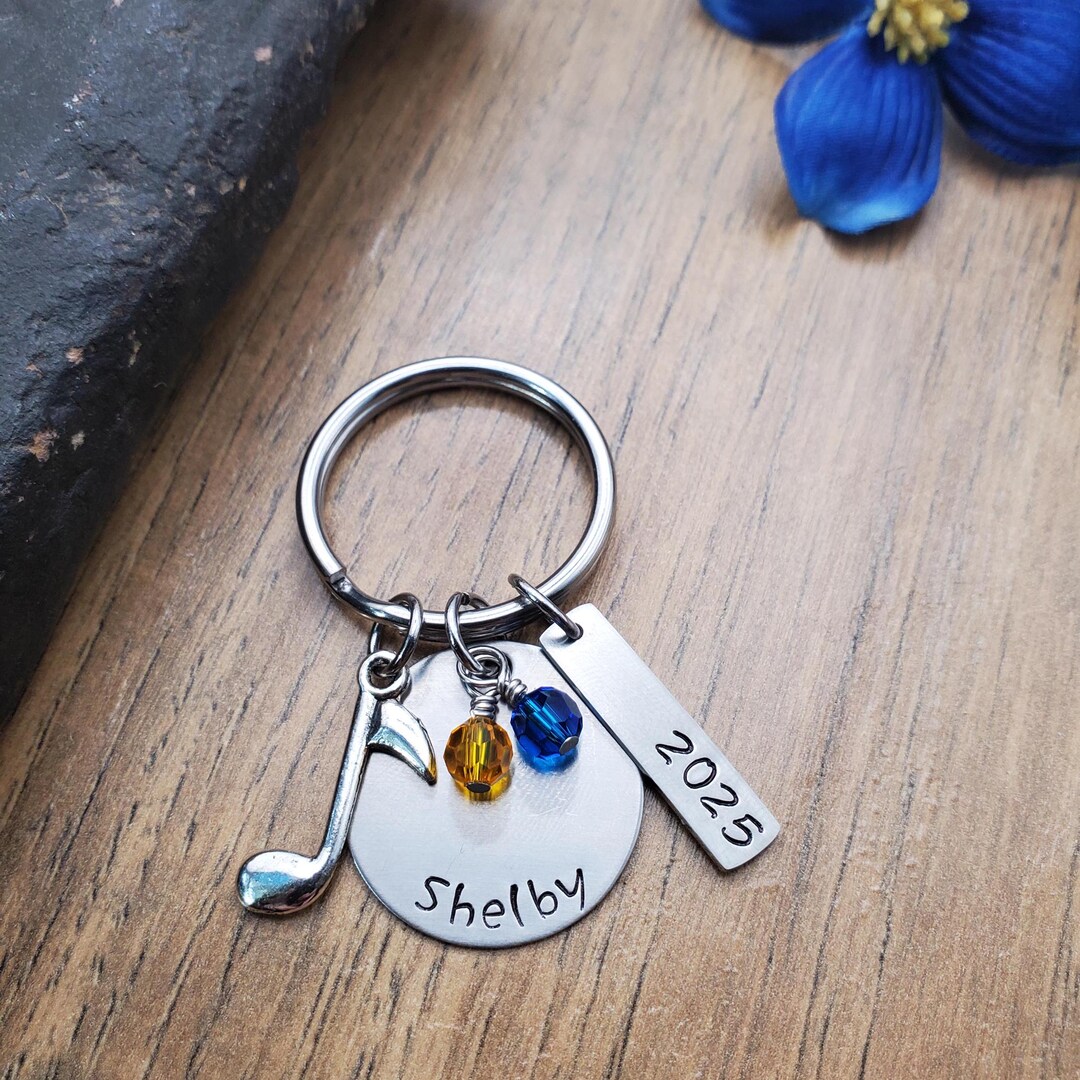 Personalized Band Gift, Marching Band Keychain, Chorus Gifts, Band ...