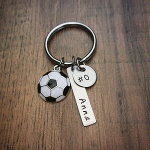Soccer Keychain - Soccer Team Gift - Boys Soccer Gift - Girls Soccer ...