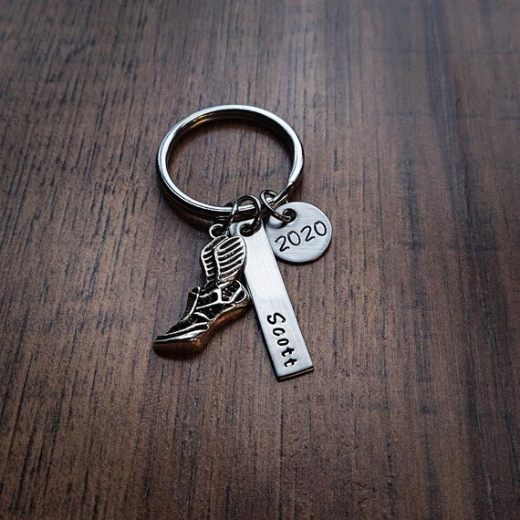 Track Gifts Track and Field Keychain Track Keychain | Etsy