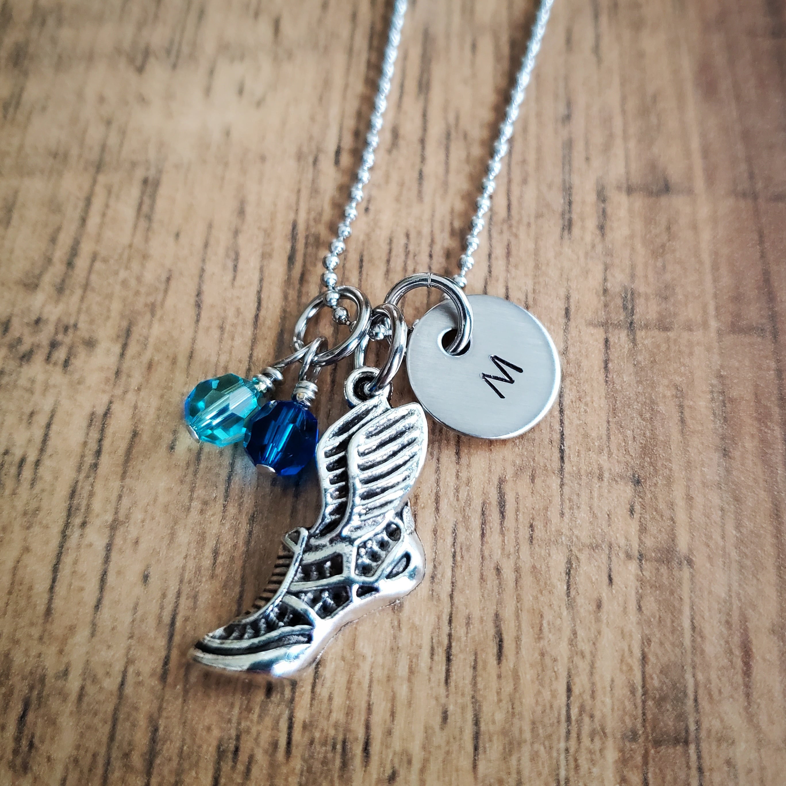 Track and Field Gifts Track and Field Necklace Runner Gift | Etsy