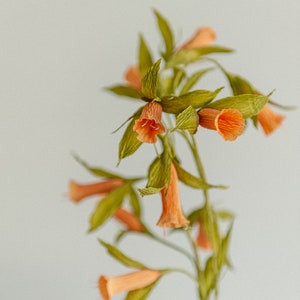 Bellflower Paper Bouquet - Etsy