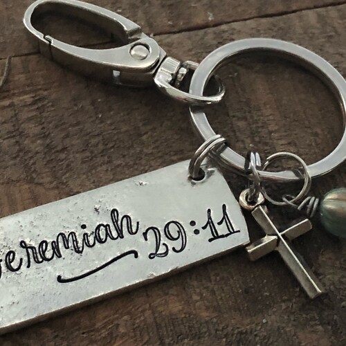 Confirmation Keychain Confirmation Gift Cross Key Chain - Etsy