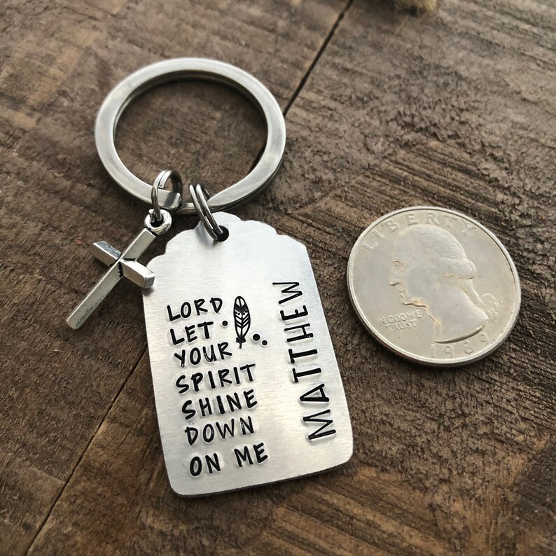 Confirmation Keychain Confirmation Gift Cross Key Chain | Etsy