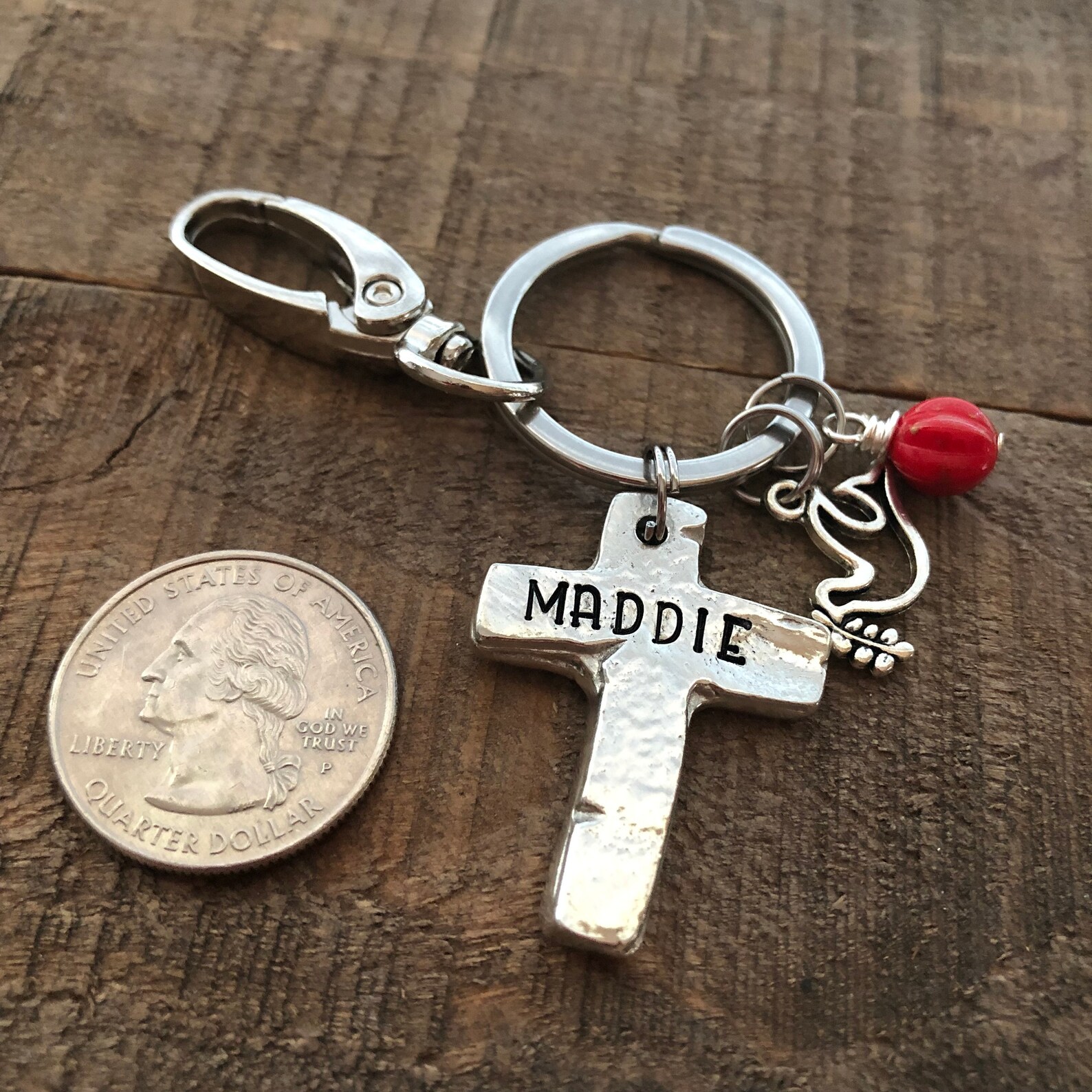Confirmation Keychain Confirmation Gift Cross Key Chain - Etsy
