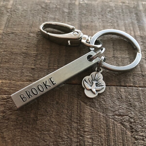 Cross Key Chain - Etsy