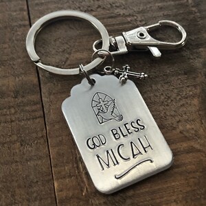 Confirmation Keychain, Confirmation Gift, Cross Key Chain, RCIA Gift ...