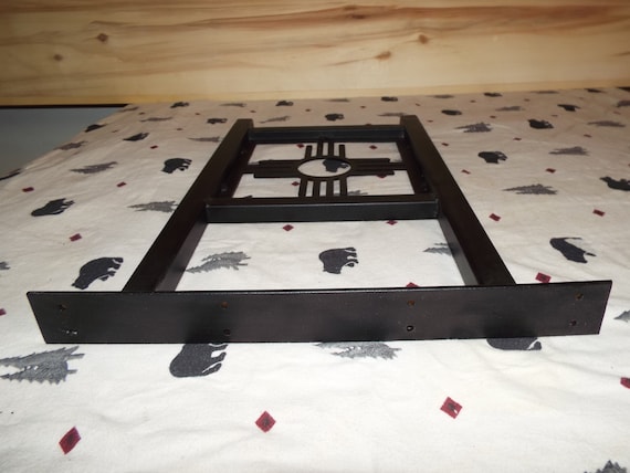 Awesome Laser Cut Steel End Table Legs With New Mexico Zia | Etsy