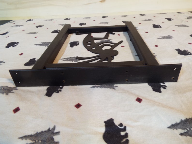 Awesome Laser Cut Steel Coffee Table Legs With Kokopelli Flute Player ...