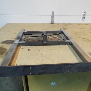 Laser Cut Steel Whitetail Deer Scene Industrial Table Legs for Your ...