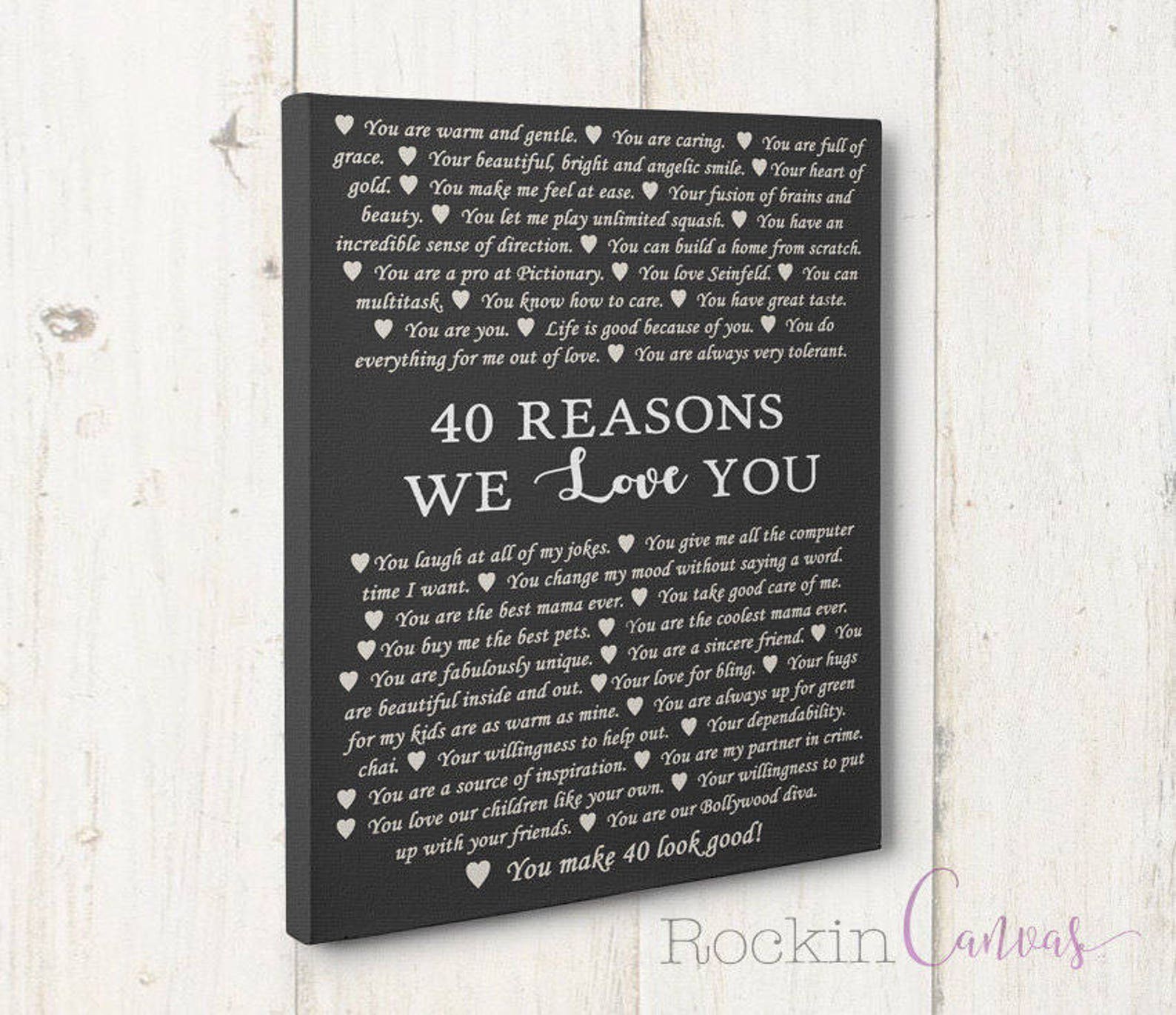 Reasons I Love Dad Reasons I Love My Father Father's Day | Etsy