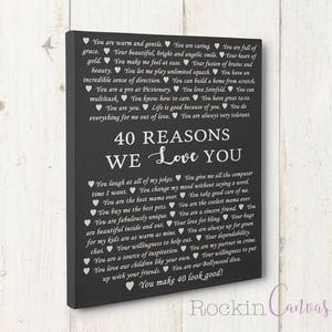 Reasons I Love Dad, Reasons I Love My Father, Father's Day Gift From ...