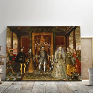 An Allegory of the Tudor Succession: the Family of King Henry VIII ...