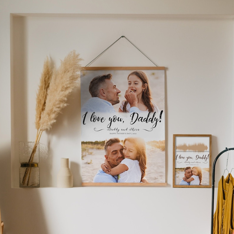 Father's Day Custom Gift Daddy Poster Personalized - Etsy