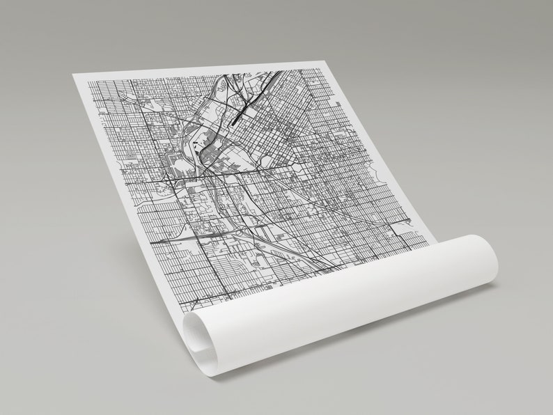 Engagement Gift Proposal Map Print Location Sign Poster | Etsy