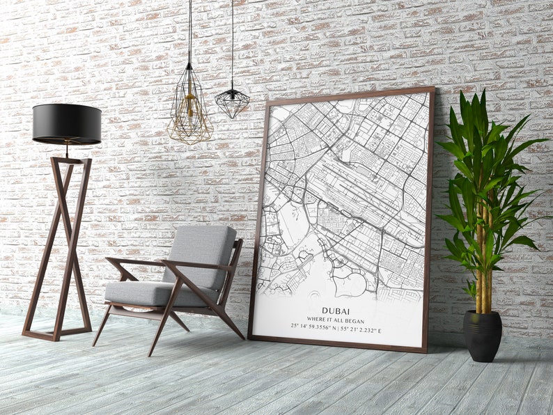 Personalized Map Print Custom Map Prints Any City Map - Etsy