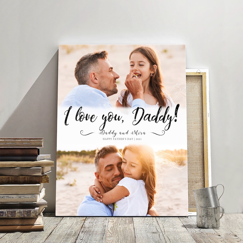 Father's Day Custom Gift Daddy Poster Personalized - Etsy