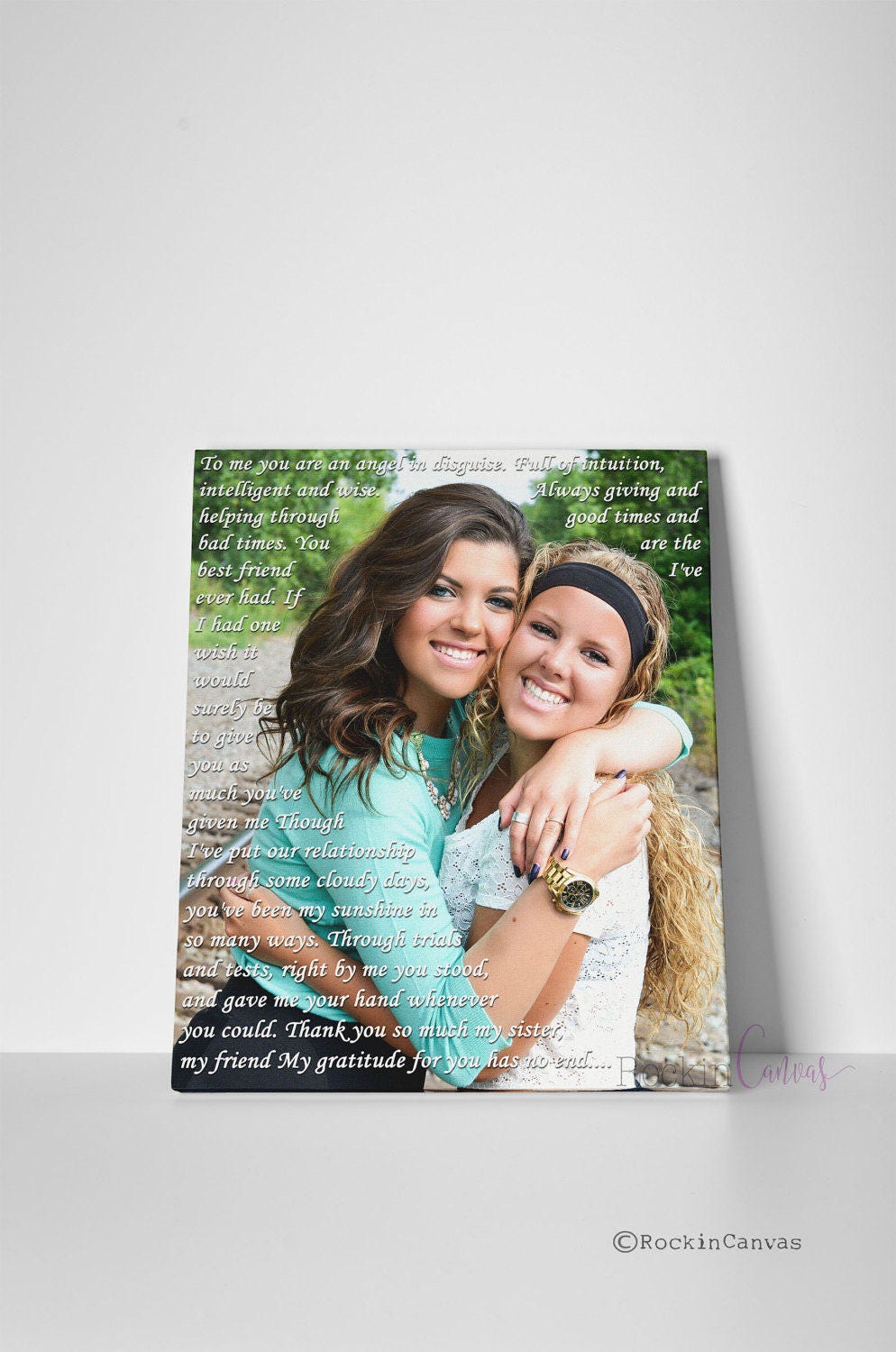 Sister Gift/ Heart Shaped/ Best Friend Lyrics/ Sister Vows | Etsy