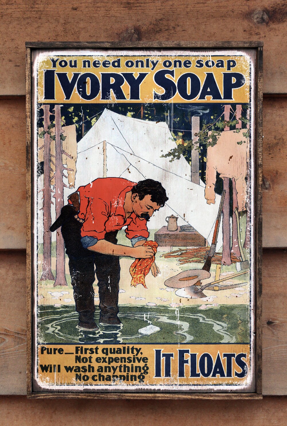 Vintage Wooden Sign 'ivory Soap' Reproduction Concept - Etsy Canada