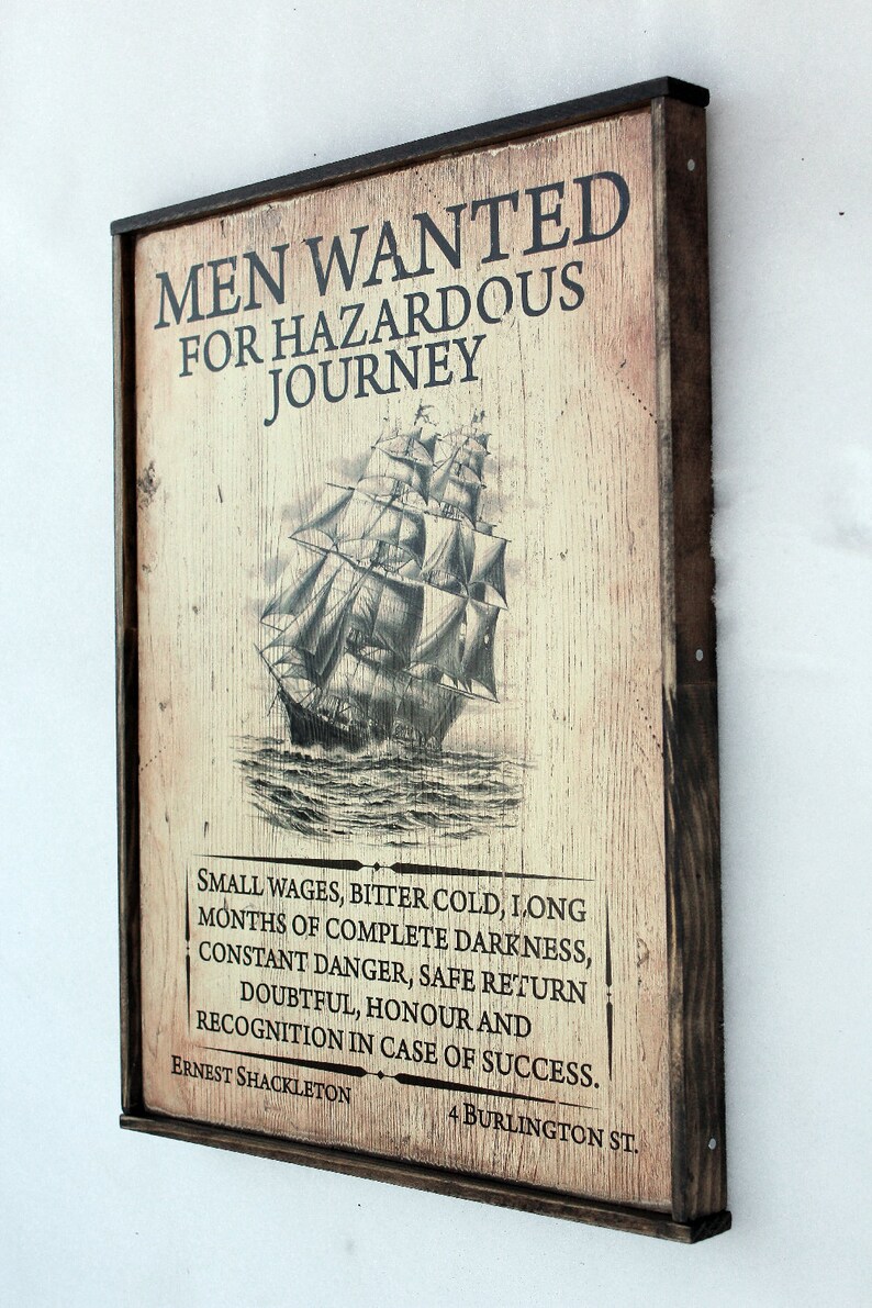 Handmade Wooden Sign ' Men Wanted ' Commemorating - Etsy Australia