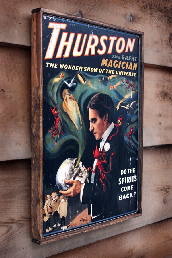 Vintage Wooden Sign 'thurston' Reproduction - Etsy