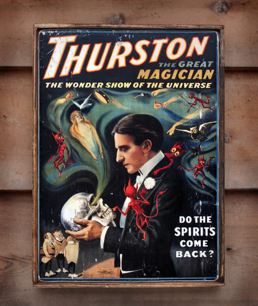 Vintage Wooden Sign 'thurston' Reproduction - Etsy
