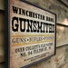 Rustic Wooden Sign ' Gunsmiths ' - Etsy