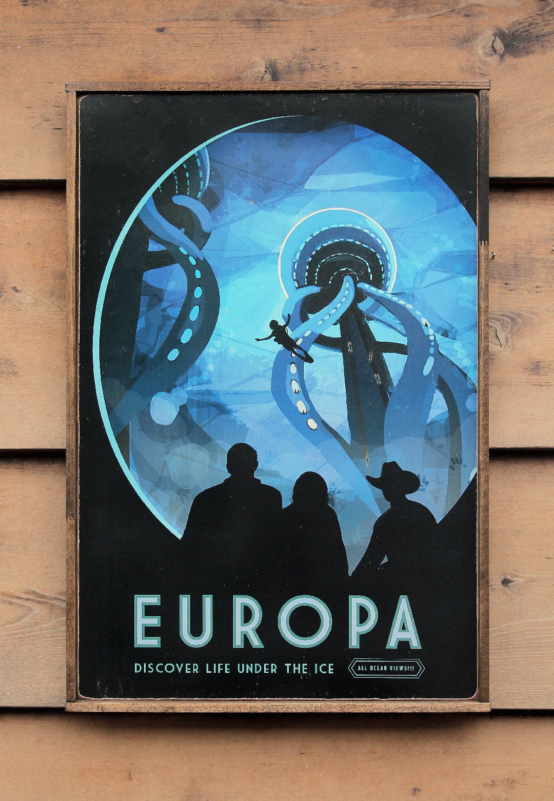 Vintage Wooden Sign Europa Reproduction Sign - Etsy