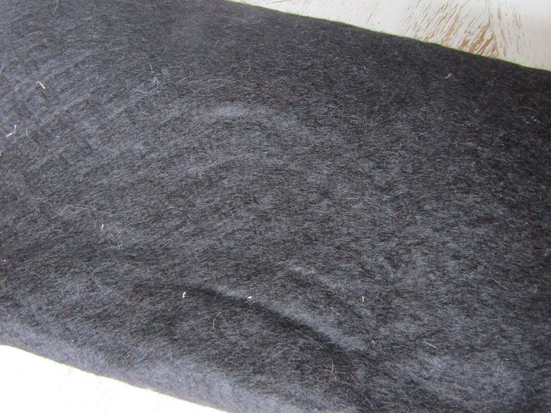 Alpaca Felt Sheet, Black Felt, Crafting Felt - Etsy