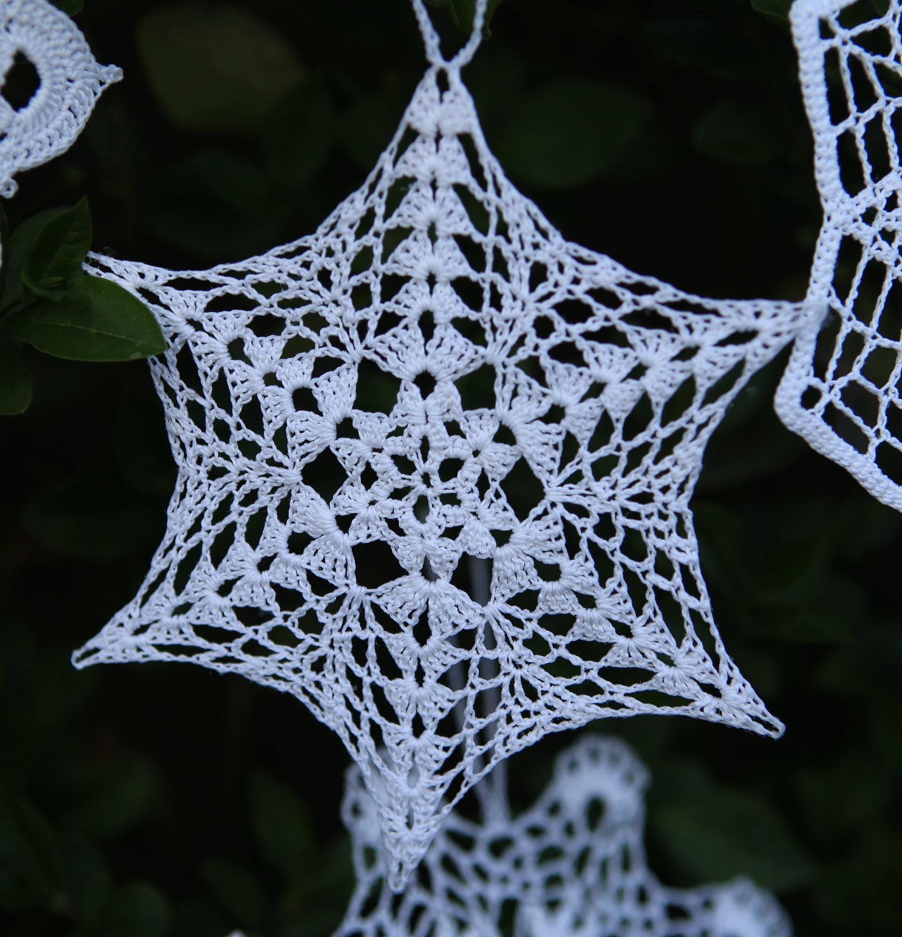 White Crochet Decorations for Any Occasions - Etsy UK
